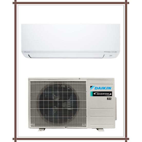 DAIKIN R32 FTK-F Series AIR CONDITIONER WIFI INVERTER 1.0HP-2.5HP | Shopee Malaysia