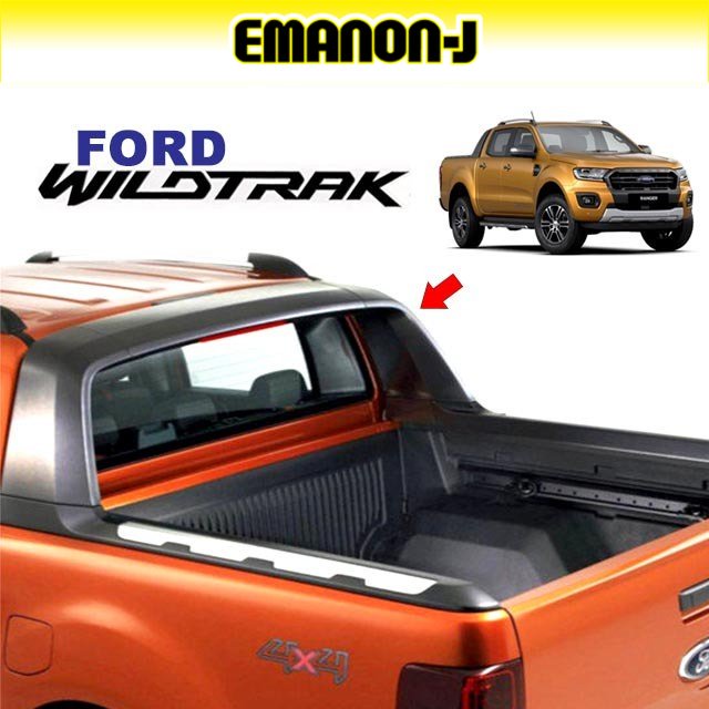 HC CARGO Ford Ranger Wildtrak ABS Styling Bars Sport Bar Roll Bar ...