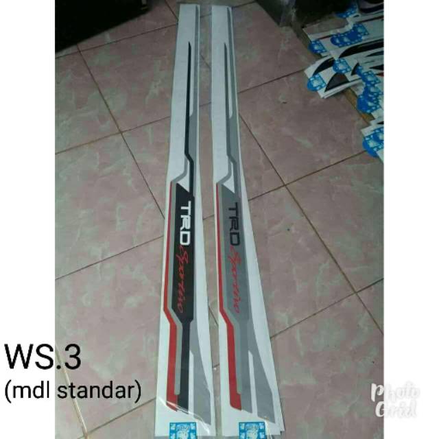 Trd Sportivo Striping/stickers/cutting stickers | Shopee Malaysia