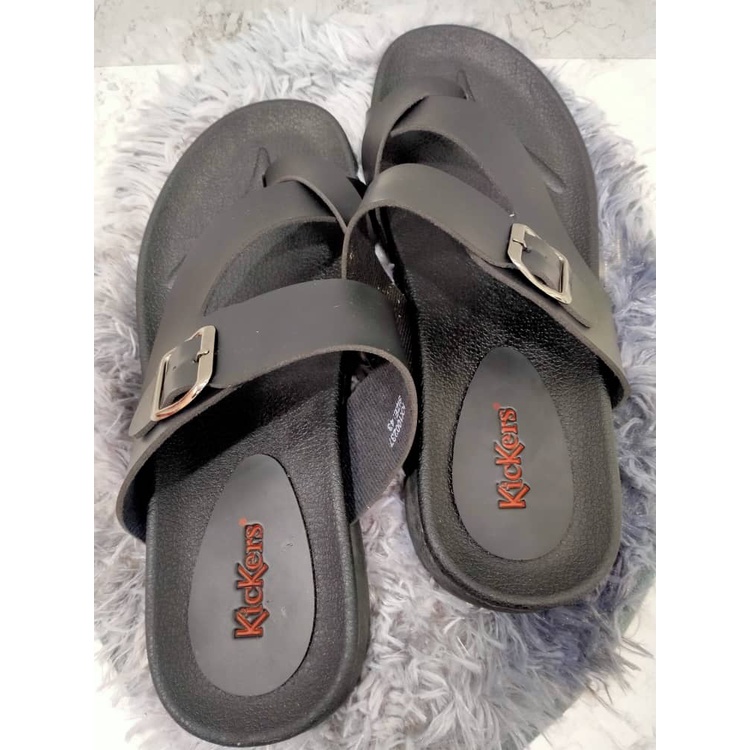 KICKERS SANDAL KX100237-G042209 (4003933) BLACK | Shopee Malaysia