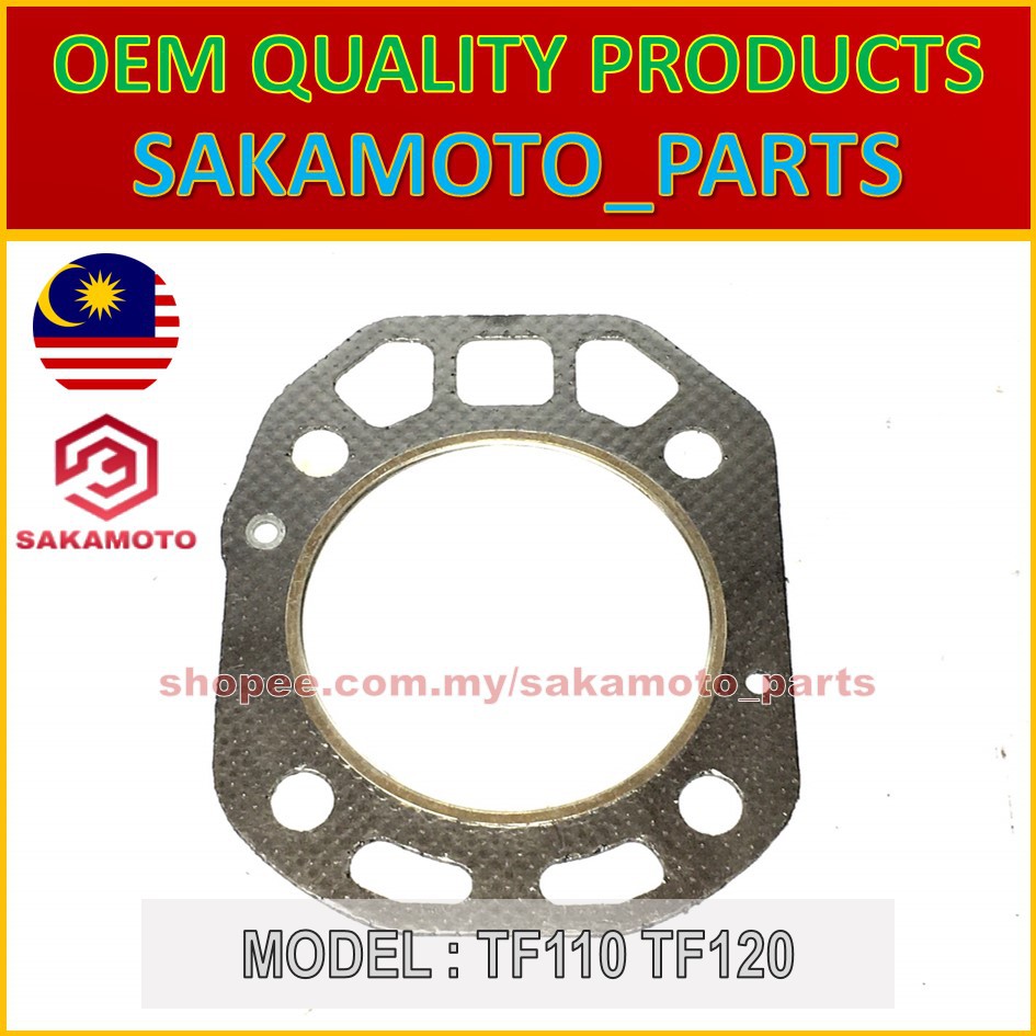 Yanmar TF110 TF120 NF110 NF120 Engine Head gasket | Shopee Malaysia