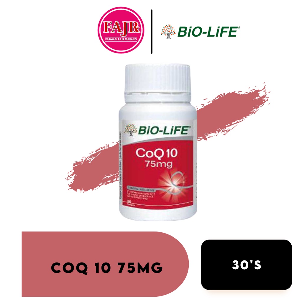 Bio-Life CoQ10 75 mg 30's | Shopee Malaysia