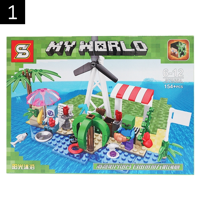 LEGO MY WORLD SY965A-SY965D Permainan yang bagus untuk budak kecil ...