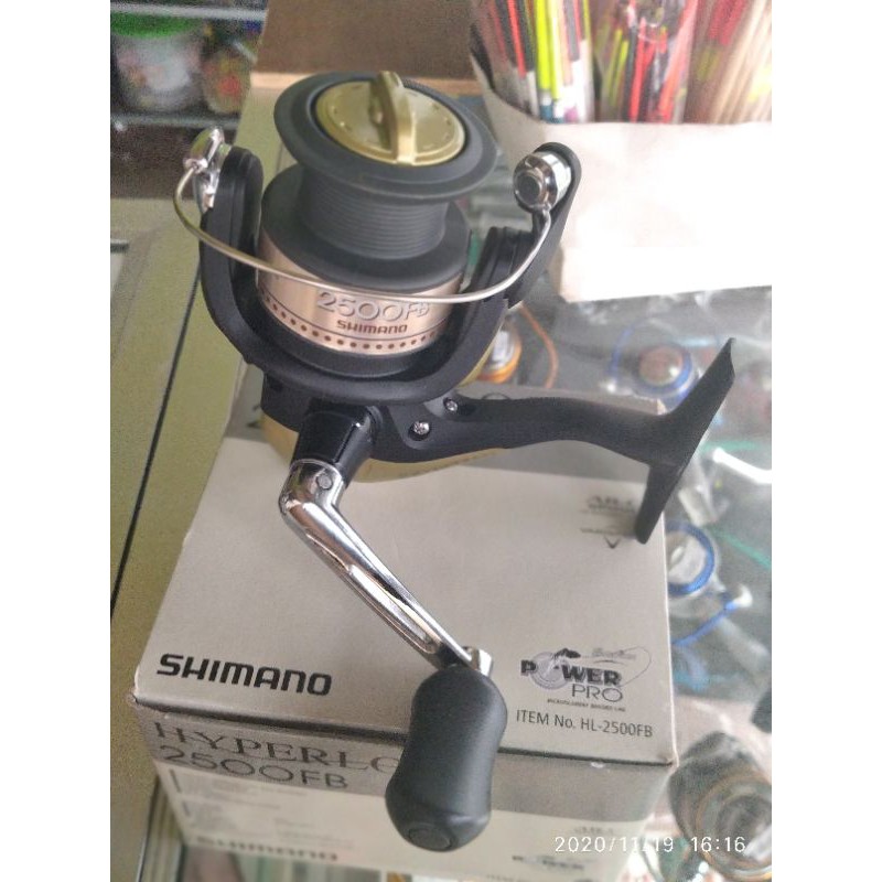 Shimano Hyperloop 2500fb Reel, Stainless Steel Ball Bearing | Shopee ...