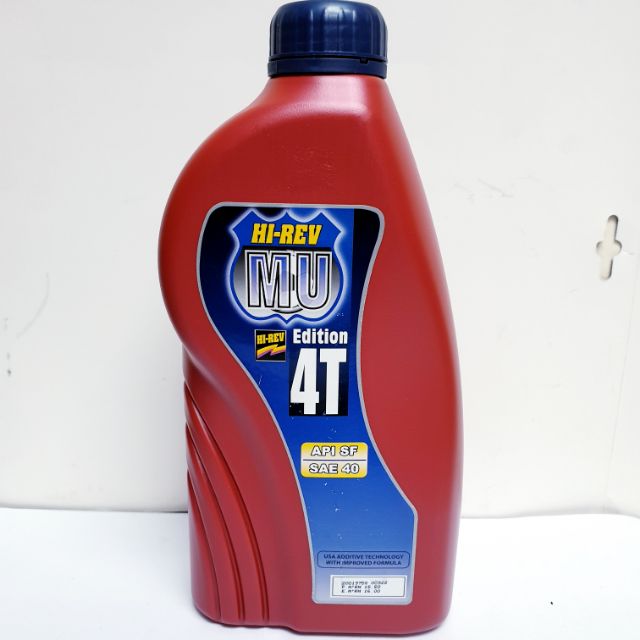 MINYAK ENJIN 4T HI-REV EDISI MU | Shopee Malaysia