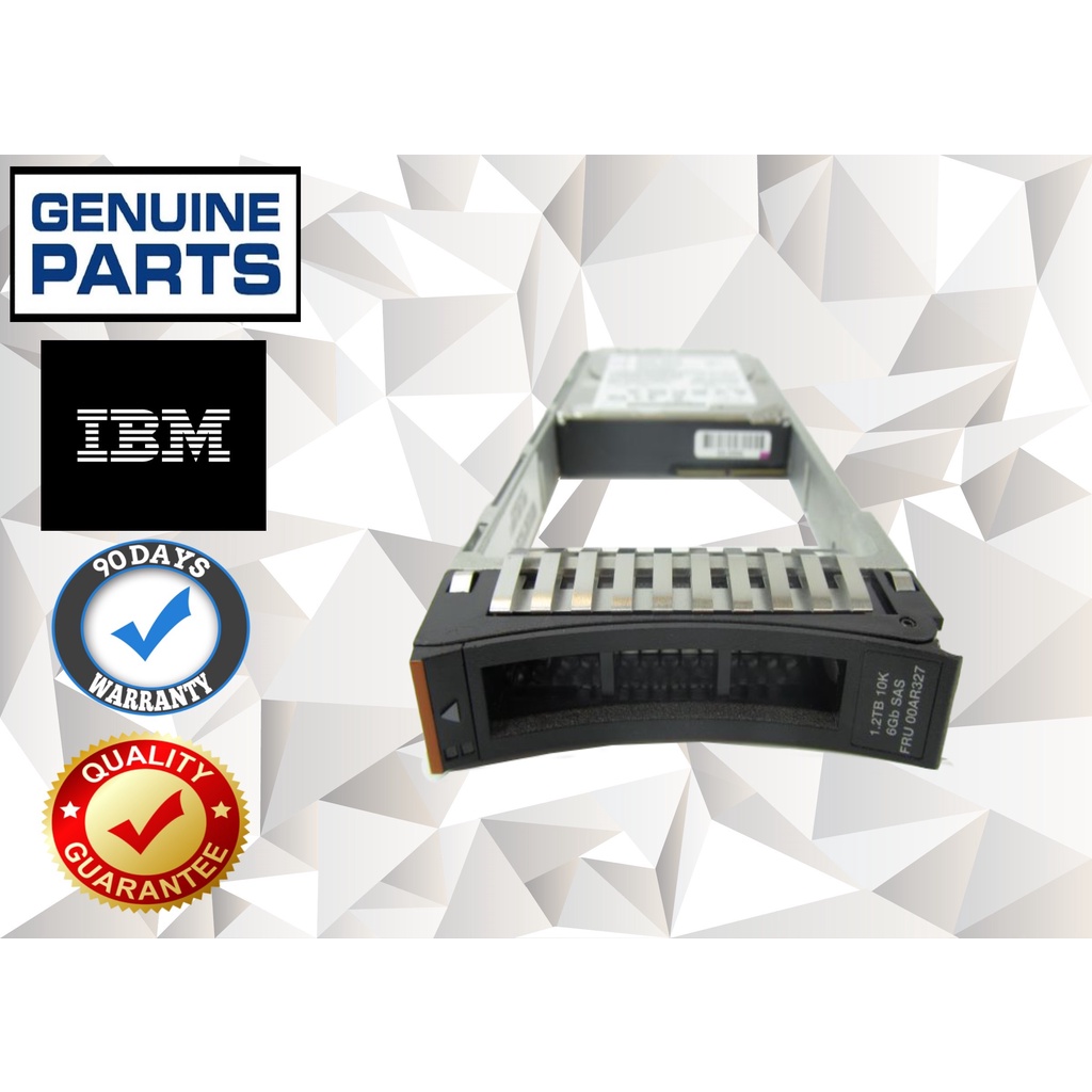 IBM 1.2TB SAS 6G 10K 2.5" HSwap G2 HDD With Tray (00AR327/ 00AR400 ...