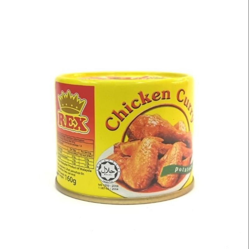 REX TIN KARI AYAM/KARI KERANG/CUTTLE FISH.160G-280g | Shopee Malaysia