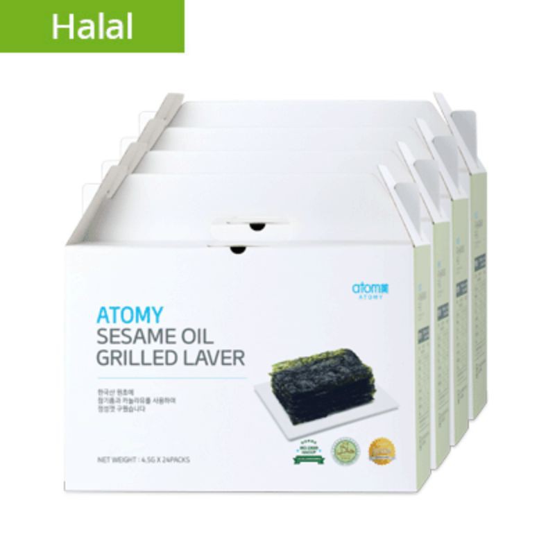 Atomy Seaweed/艾多美紫菜 1box 24packets 100%original | Shopee Malaysia