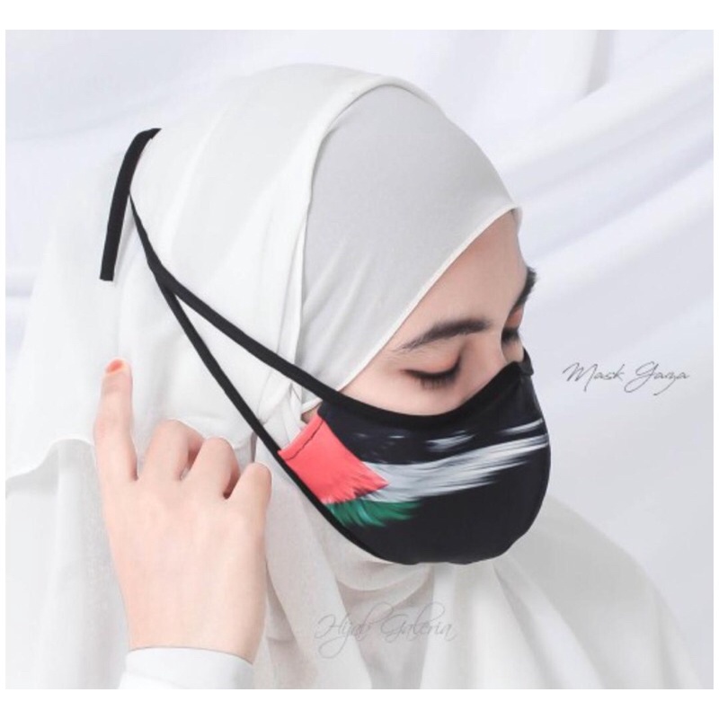 Mask Gaza Palestine 🇵🇸 by Hijab Galeria | Shopee Malaysia