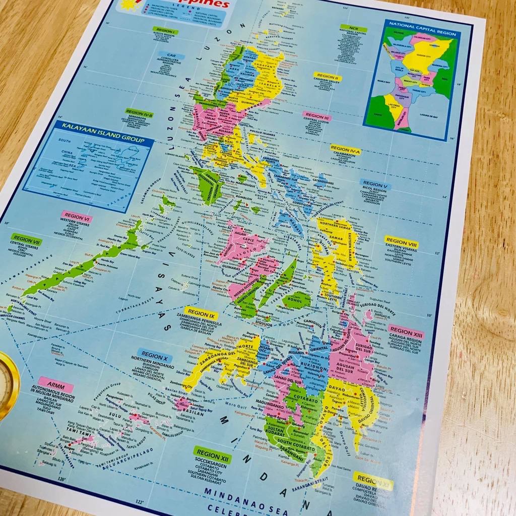 Posters - World Map, Asia Map, Philippine Map - Philippines, Asian Maps ...
