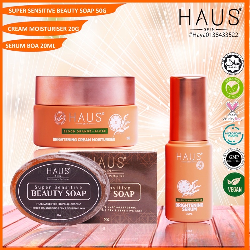 🍊🌿𝙎𝙀𝙏 𝙅𝙀𝙍𝘼𝙂𝘼𝙏🌿🍊BLOOD ORANGE + ALGAE BRIGHTENING SET SKINCARE MUKA ...