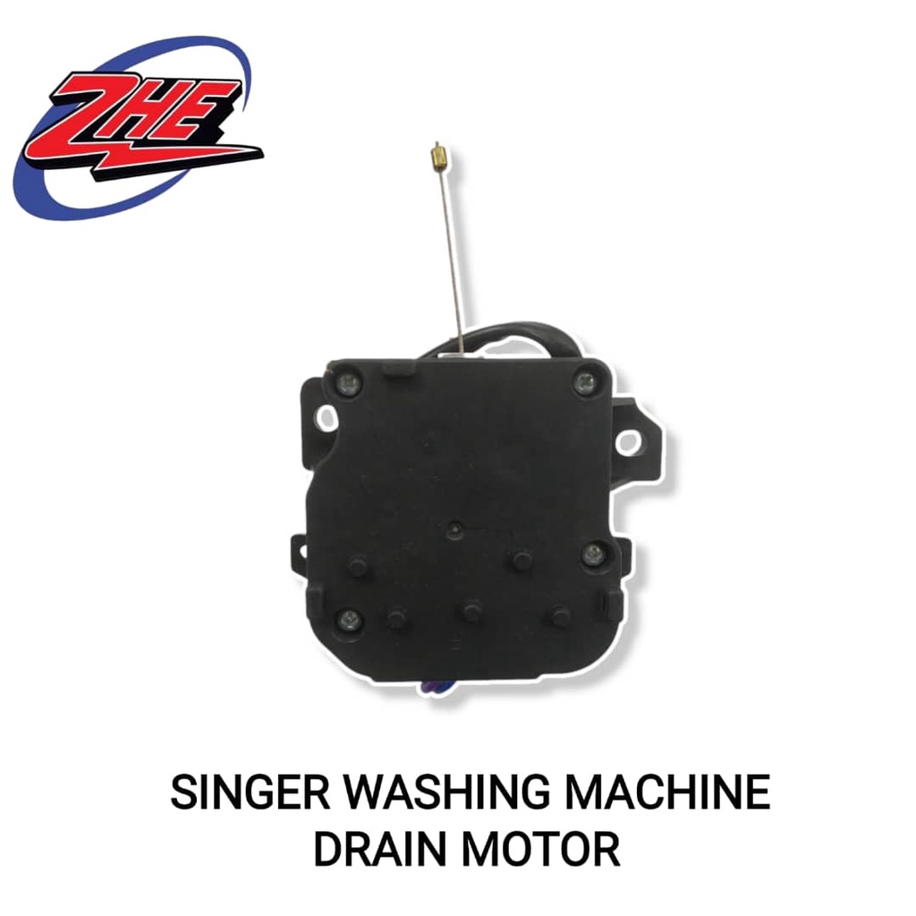 SINGER WASHING MACHINE DRAIN MOTOR QA12-14 / MOTOR PENARIK AIR KELUAR ...