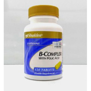 Shaklee Vitamin B complex with Folic Acid 120 tablets | Shopee Malaysia