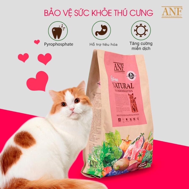 Anf 6 Free Organic Seed Food For Kittens 2kg Shopee Malaysia