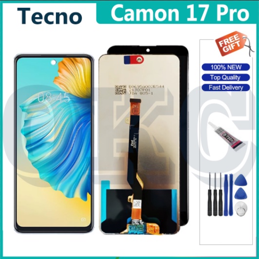 Original LCD For Tecno Camon 17 Pro / CG8 LCD Display Touch Screen ...