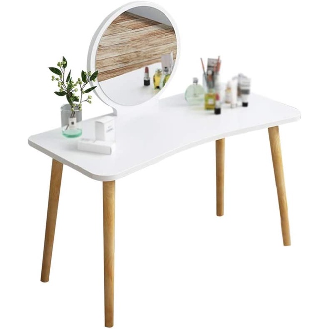 Public 80-100cm Dressing Table +/No LED Mirror Bedroom Nordic Fashion ...