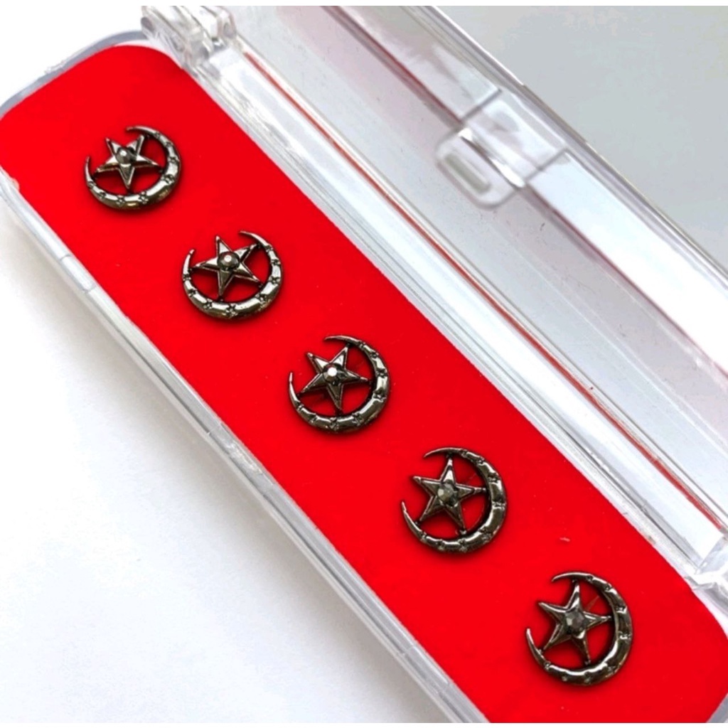 [FREE BOX] Butang Baju Melayu / Butang Bulan Bintang / Butang Keris ...