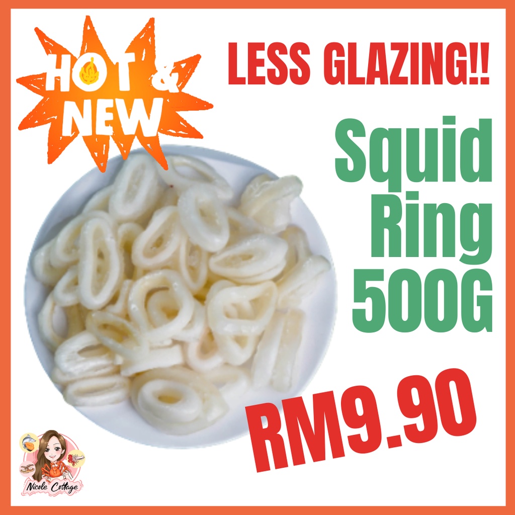 Squid Ring / Calamari Ring /Sotong Ring/Skin Off Squid Ring 1kg ...