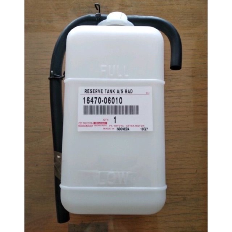 ORIGINAL TOYOTA UNSER KF80 RADIATOR SPARE TANK / REVERSE TANK > 16470 ...