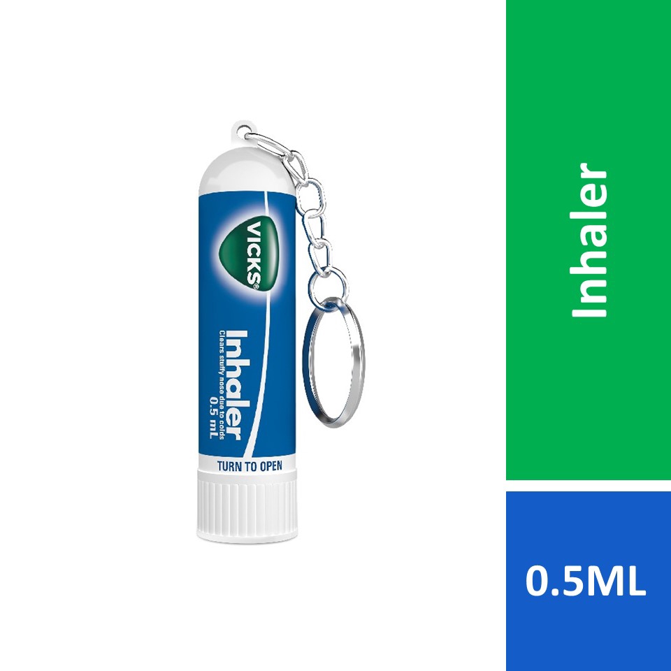 Vicks Inhaler Clear Stuffy Nose With Keychain (0.5ml) | Shopee Malaysia
