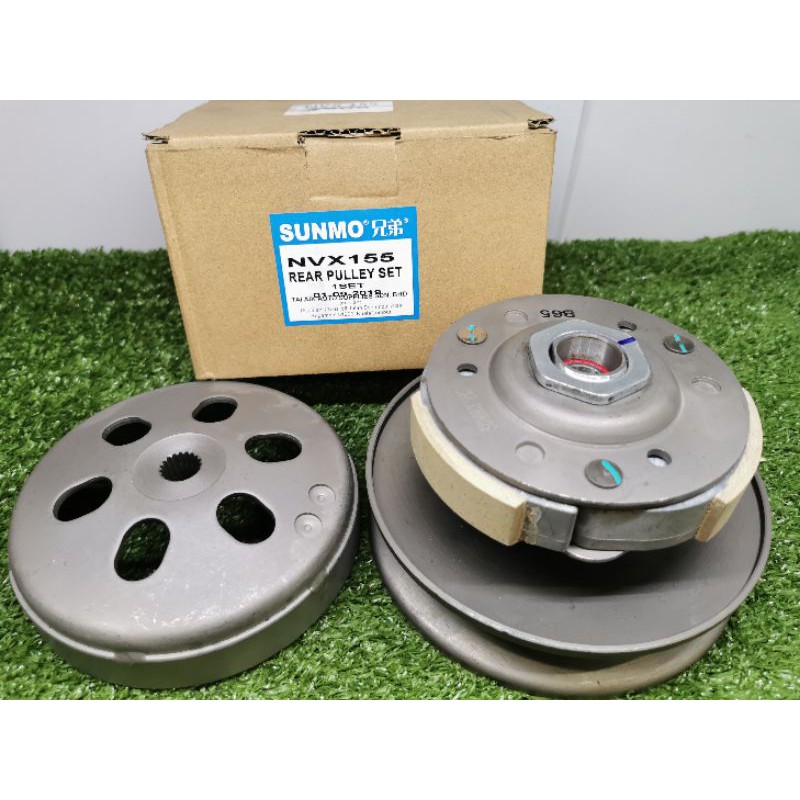 YAMAHA NVX 155 NVX155 Rear Pulley Set Pully Belakang CLUTCH AUTO KLAS ...