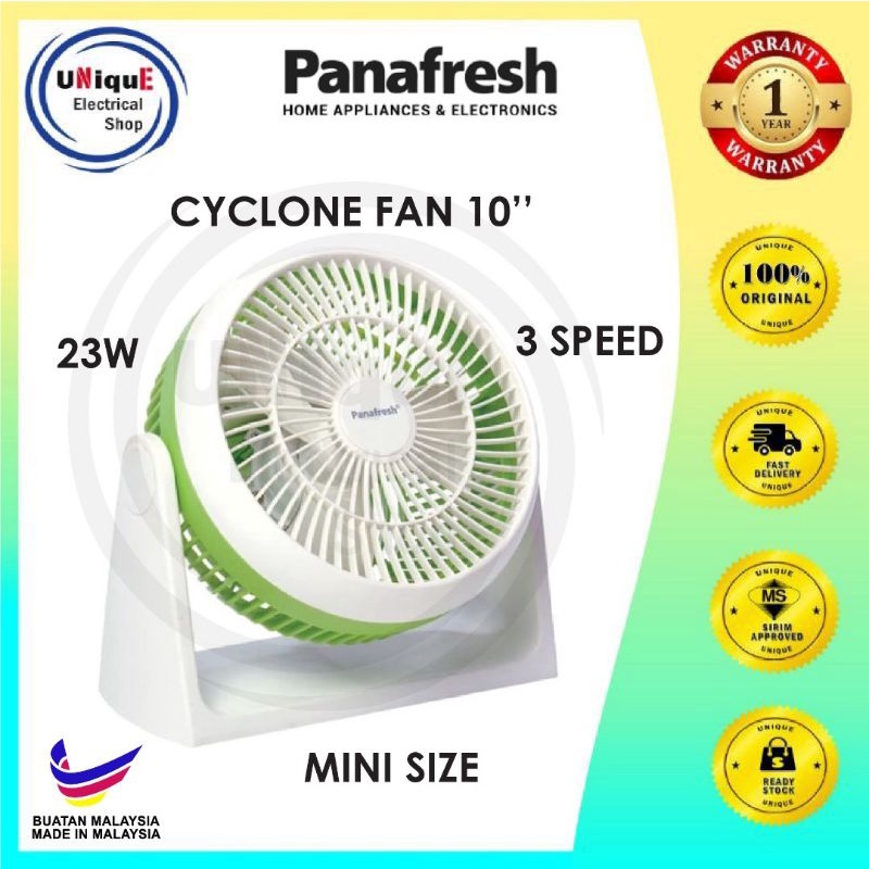 PANAFRESH Cyclone Fan 10" PAF-25 / PAF25 Circulation Fan | Kipas ...
