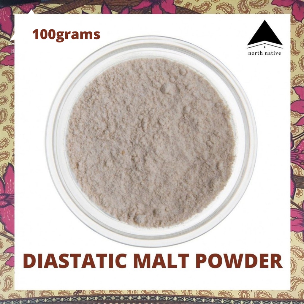 Diastatic Dry Malt Powder, 100GRAMS, Vegan, Non-GMO for Sourdough Bread Making | Shopee Malaysia