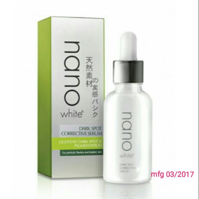 Nano white nanowhite dark spot corrective serum 30ml | Shopee Malaysia