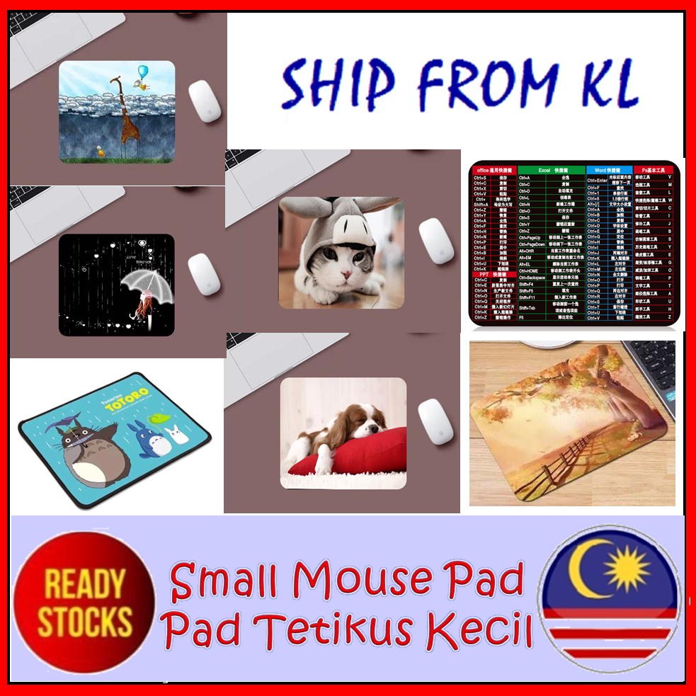 🔥ReadyStockIn🇲🇾🔥Limited Edition Cute Cartoon Pattern Mouse Pad Cartoon ...
