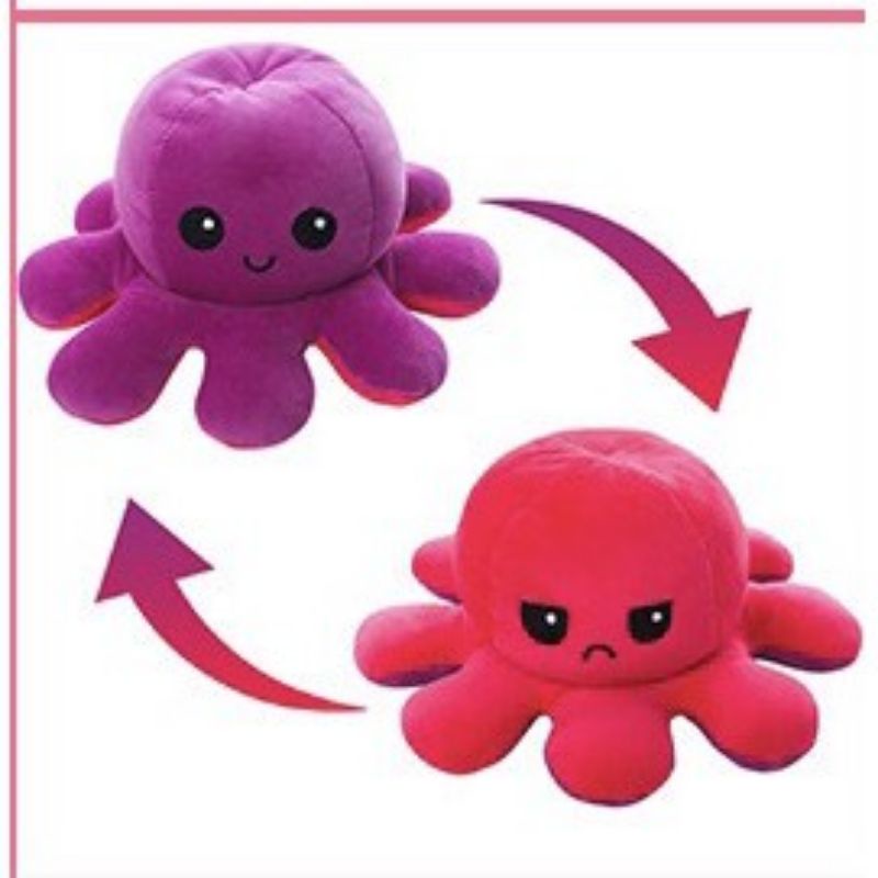 🔥Fast Ship🔥 Reversible Flip Octopus Doll Octopus Plush Toy TikTok ...
