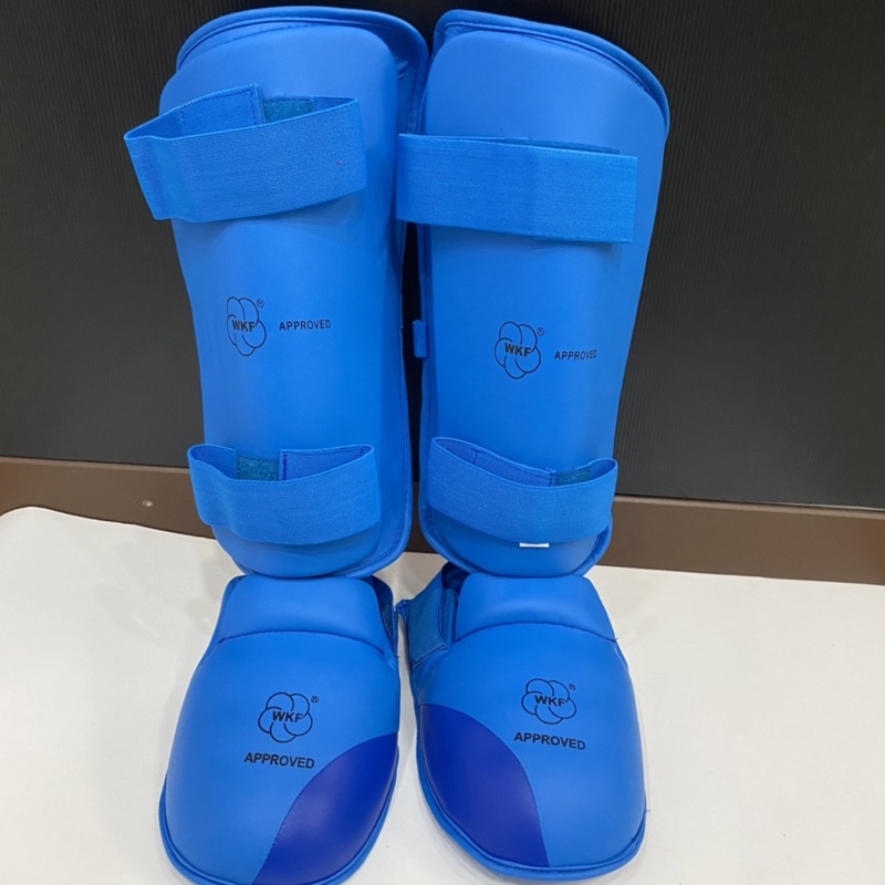 Foot Guard Karate Muay Thai Guards Gloves Leg WKF Shin and Instep Post ...