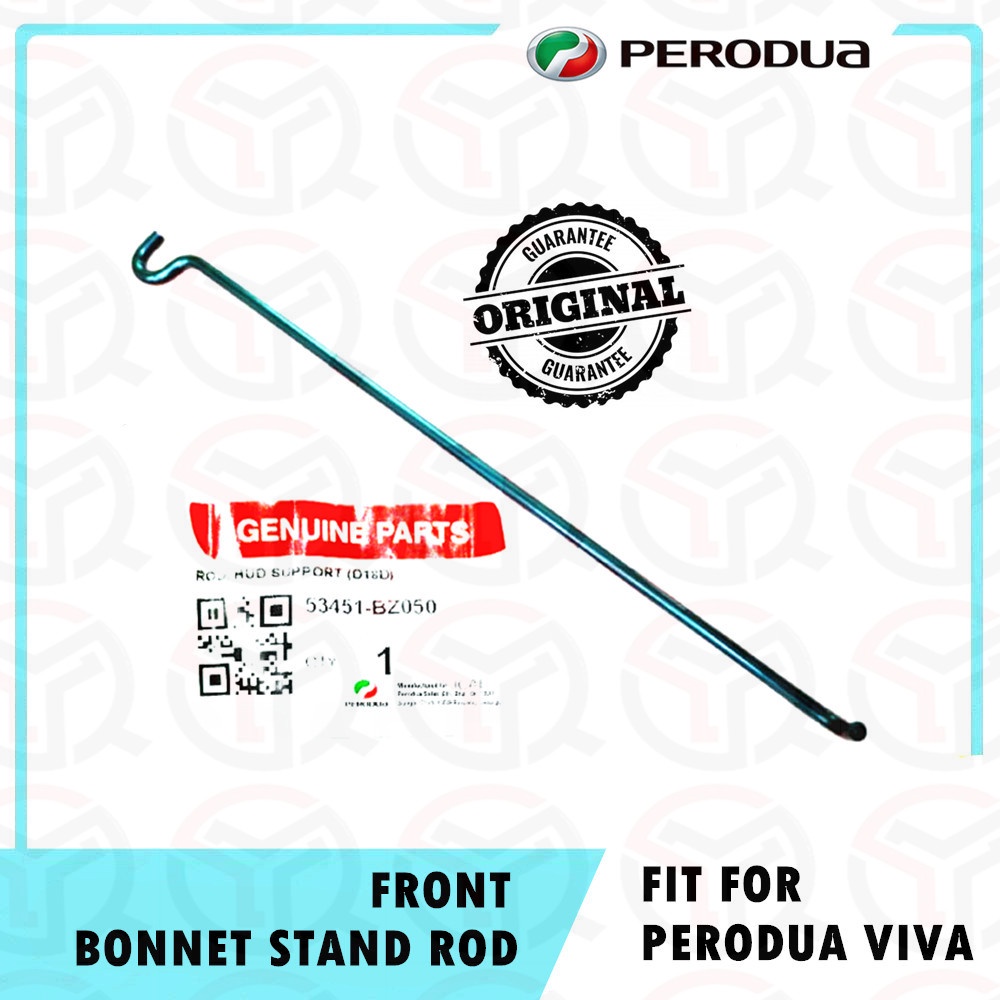 PERODUA VIVA FRONT BONNET HOOD STAND ROD (ORIGINAL) (53451-BZ050 ...