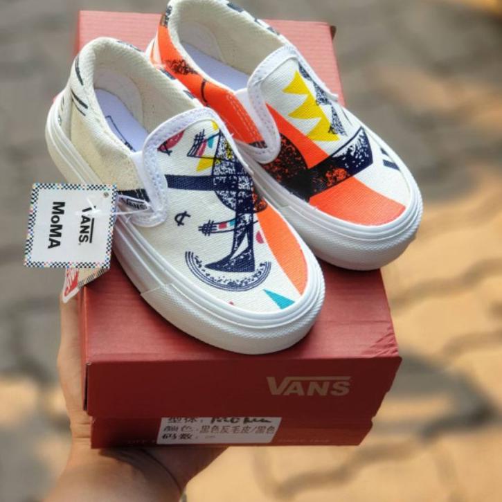 Best! Can Vans slipon moma Children Ages 1-10 Years Old Imported ...