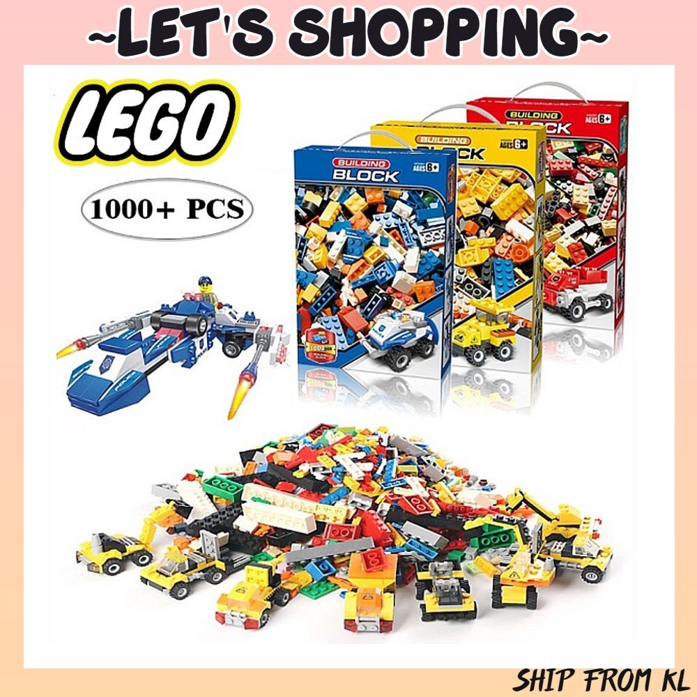 ~READY STOCK~1000 PCS/Base Plate Mix Building Blocks lego Compatible ...
