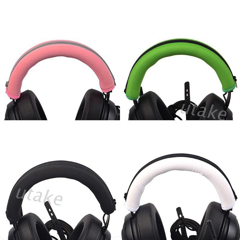 Headphones Headband Cushion Pads Bumper Cover Zipper for Razer Kraken ...