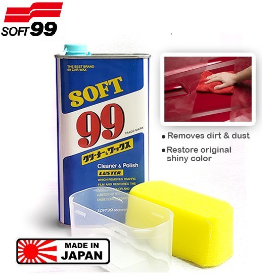 SOFT 99 LUSTER CLEANER & POLISH (MADE IN JAPAN) (100% AUTHENTIC) 530ML ...
