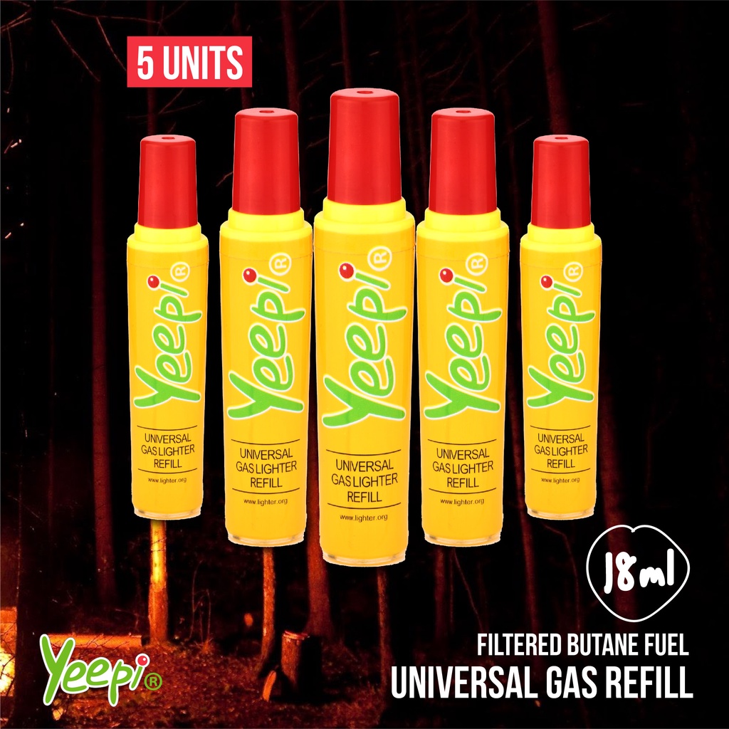 🇲🇾Yeepi Universal Gas Refill 8000 Filtered Butane Fuel Refill Gas ...