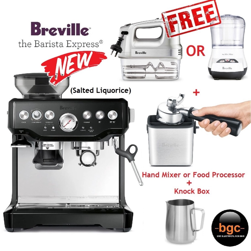 [Free Hand Mixer or Food Processor + Breville Knock Box] Breville ...