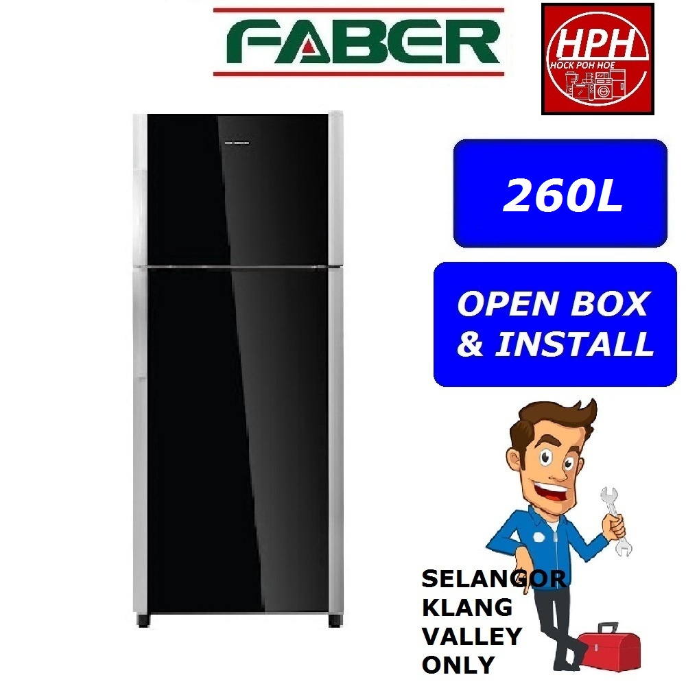 Faber 2 Door Fridge Refrigerator Frigor 268 Peti Sejuk 电冰箱【HPH ...