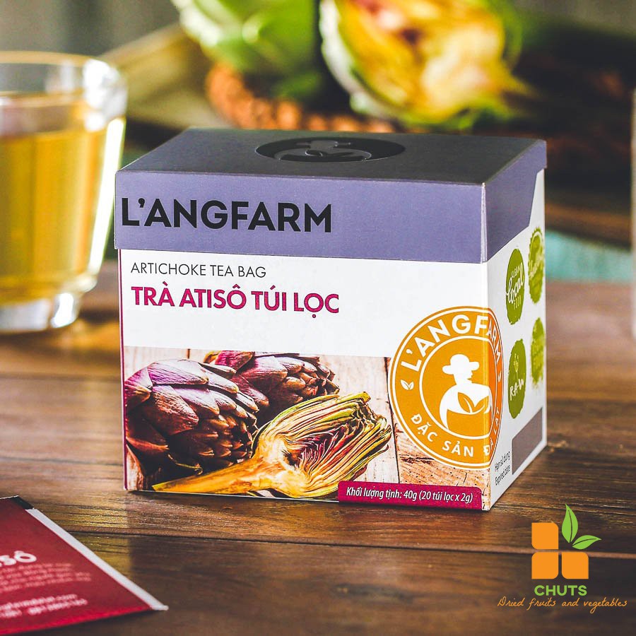 Artichoke tea bag L'ang Farm Tra Atiso Best Artichoke tea in Vietnam ...