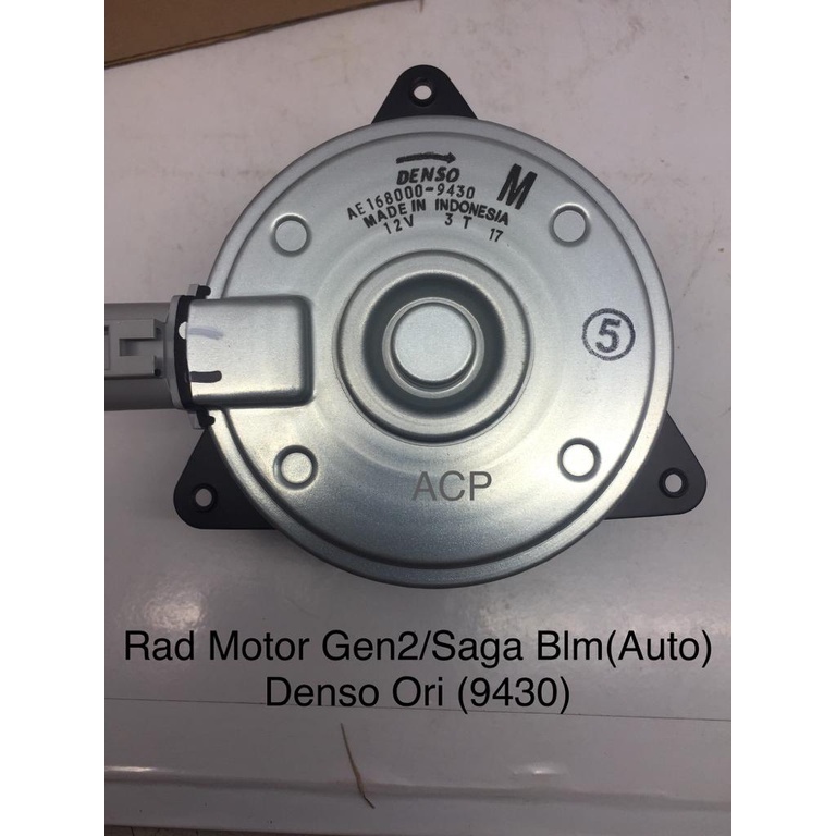 ORIGINAL DENSO RADIATOR MOTOR GEN2(AUTO)/VIOS 08/09/BLM PERSONA ...