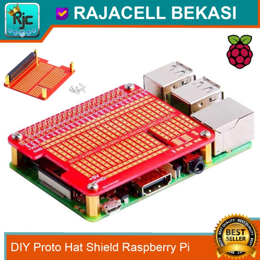 Diy Proto Hat Shield Pcb Prototype Pi Hat For Raspberry Pi 2b 3b 3 4b Shopee Malaysia