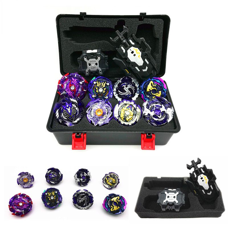 Gyro 8pcs Stunning Burst Beyblade Set Complete With Durable Storage ...