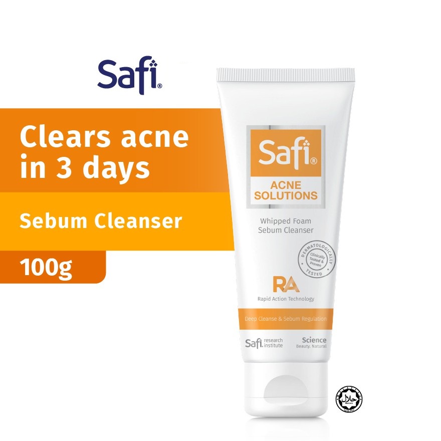 Safi Whipped Foam Sebum Cleanser (100g) | Shopee Malaysia