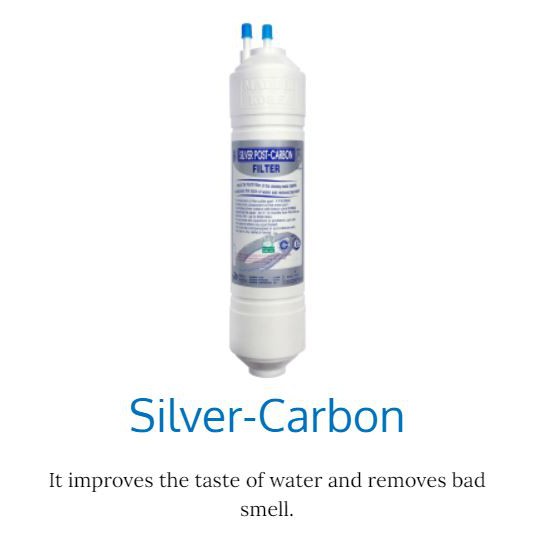 Korea 10" Silver Carbon Water Filter U Type (HALAL) | Shopee Malaysia