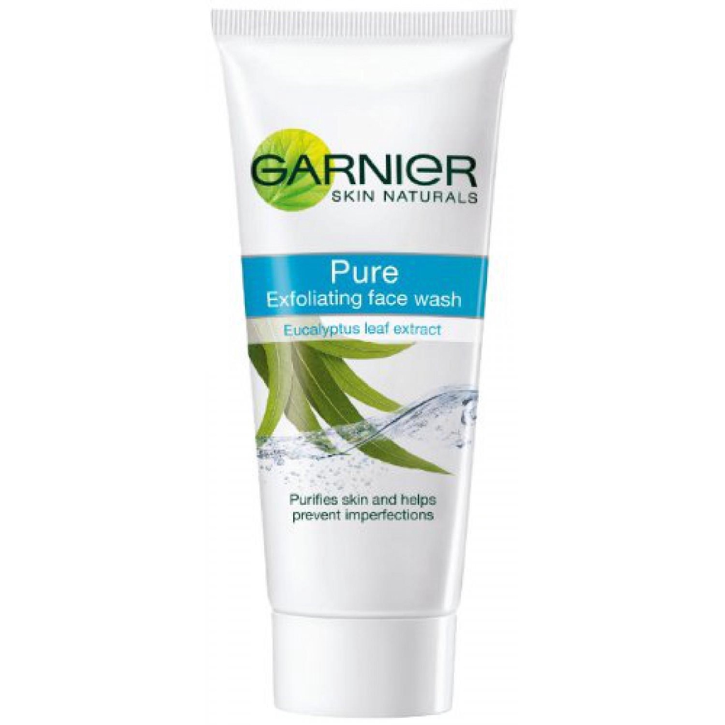 Garnier Skin Naturals Pure Exfoliating Face Wash, 100G | Shopee Malaysia