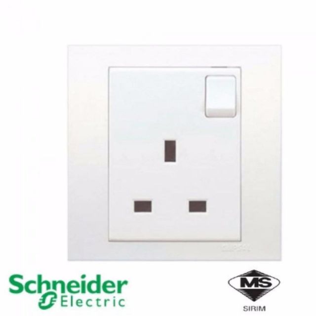 Schneider Vivace 13A Switch Socket | Shopee Malaysia
