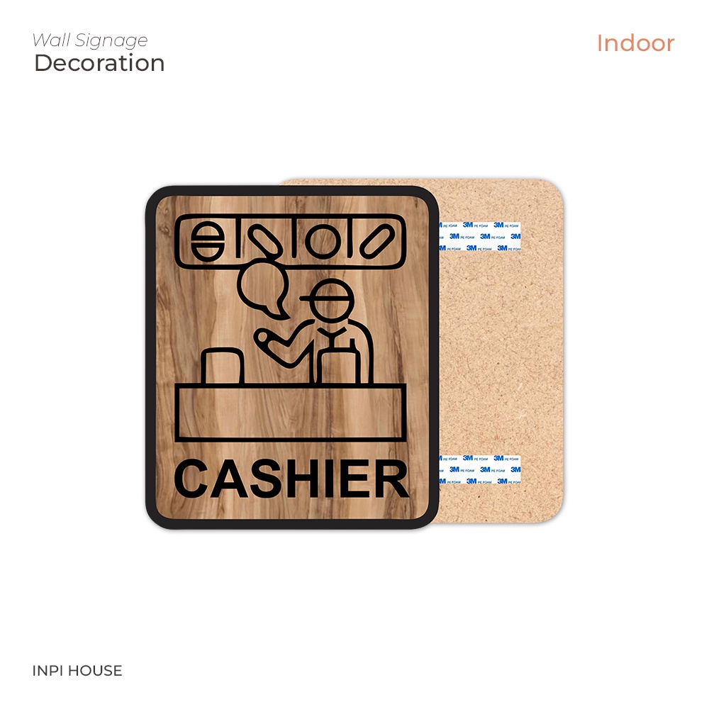 Cashier sign Board - sign system cashier | Shopee Malaysia