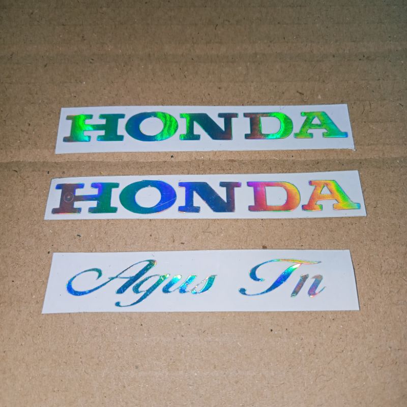Small HONDA WRITING STICKER SIZE 1CM X 7CM | Shopee Malaysia