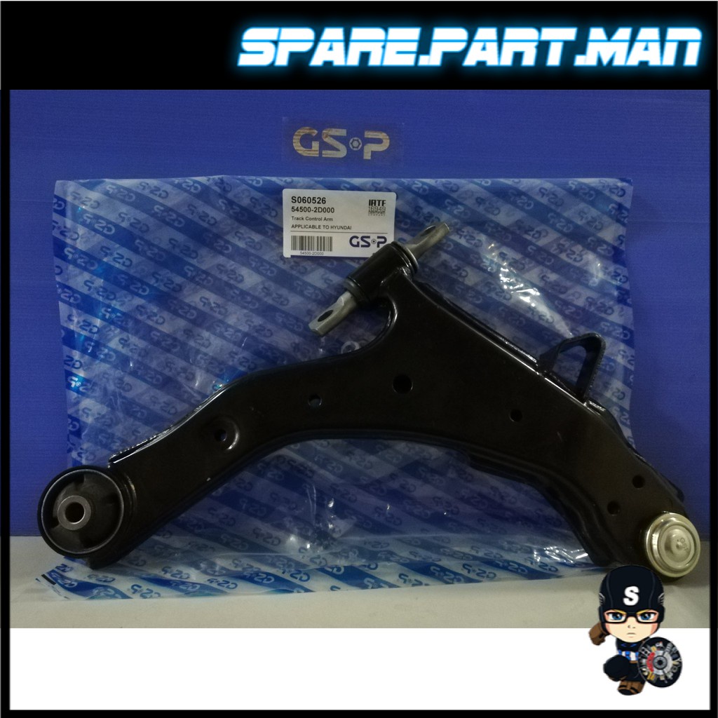 GSP HYUNDAI ELANTRA XD 02~06" FRONT LOWER ARM | Shopee Malaysia